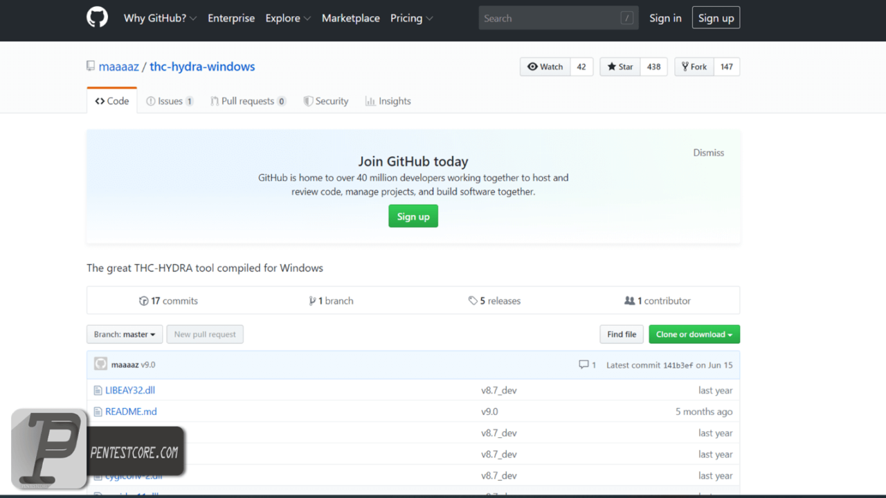 آموزش ابزار hydra در کالی لینوکس - پن تست کور